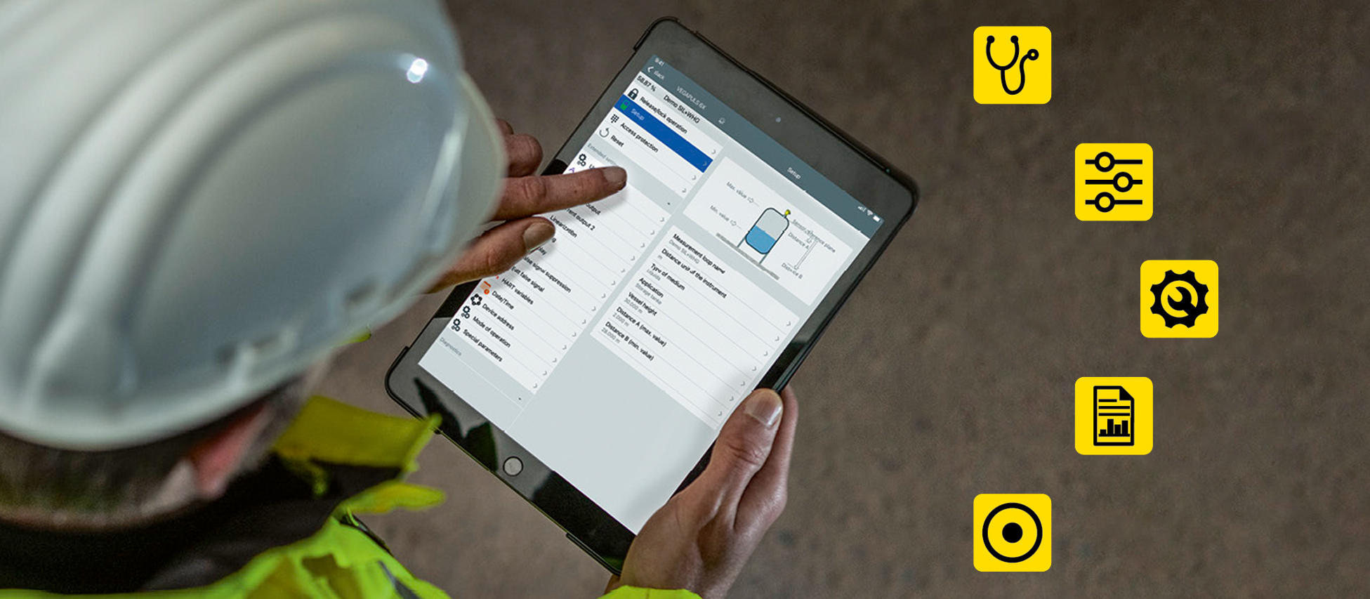 Data security free of charge in the VEGA Tools app - Association of ...